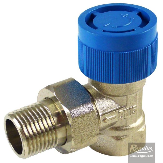 Radiator Valve, angled, female thread : Regulus